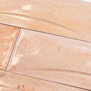 Pink 2.5x8 Glossy Ceramic Subway Deco Tile (38 Pack, 5.38 Sq Ft/case ...