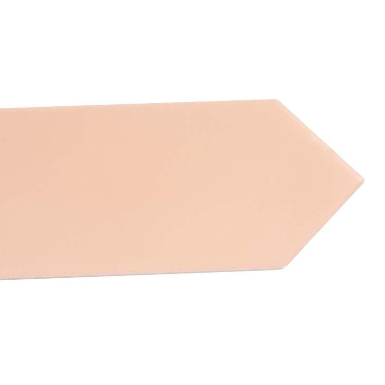 44 Pack Piquet 2 In. X 10 In. Matte Pink Ceramic Picket Wall and Floor ...