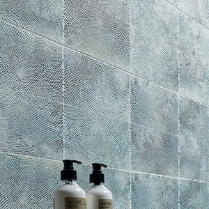 Blue Green 12x40 Dotted Ceramic Large Format Tile (2 Pack, 6.24 Sq Ft ...
