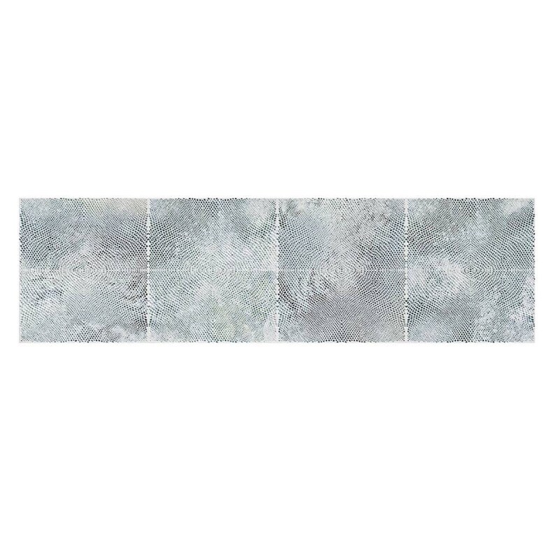 Blue Green 12x40 Dotted Ceramic Large Format Tile (2 Pack, 6.24 Sq Ft ...