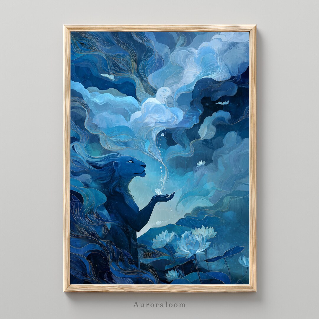 Refnut Goddess Art Print | Egyptian Goddess of Moisture and Rain ...