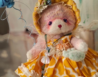 Artist Handmade Teddy Bear, Personalized Handcrafted Stuffed Animal for ...