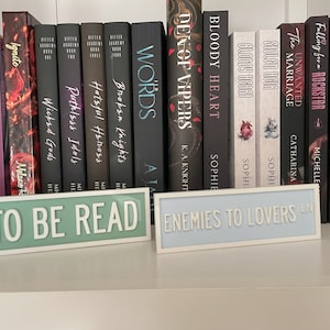 Library Sign, Bookshelf Sign, Book Sign, Street Sign, Gift for Book ...