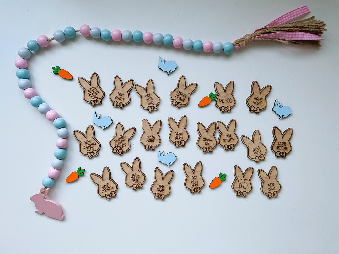 Easter Egg Hunt Tokens, Easter Tokens, Easter Egg Basket Stuffers ...