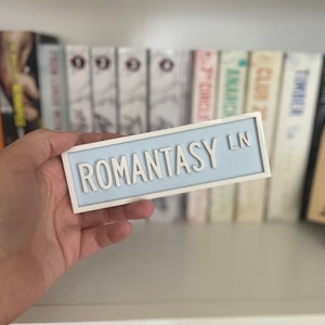 Library Sign, Bookshelf Sign, Book Sign, Street Sign, Gift for Book ...
