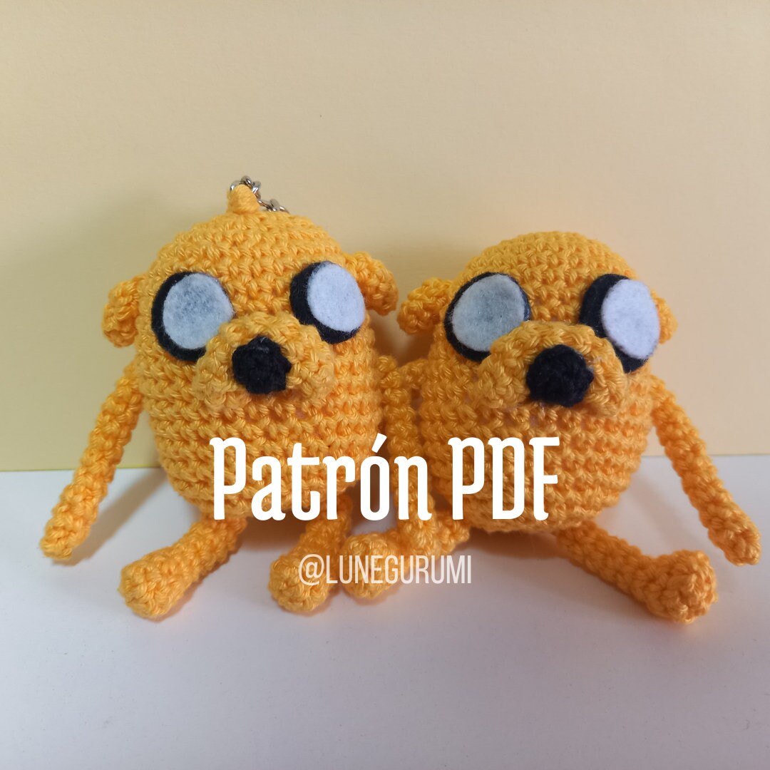 PDF Pattern - Jake the Dog Amigurumi - Etsy