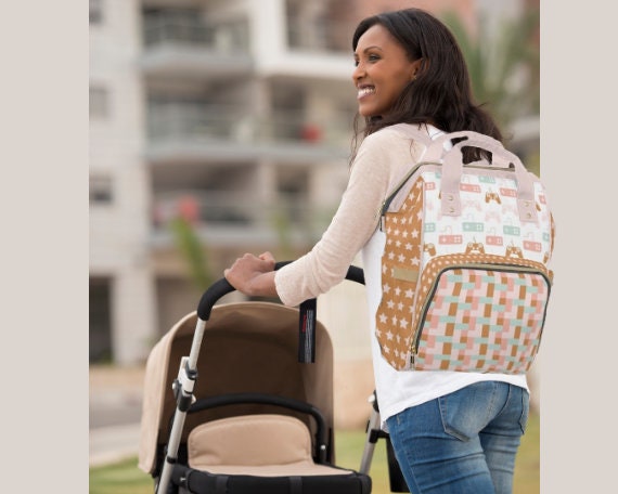 Gamer Diaper Bag / Gamer Girl Diaper Backpack / Gamer Mom / Cool Diaper ...