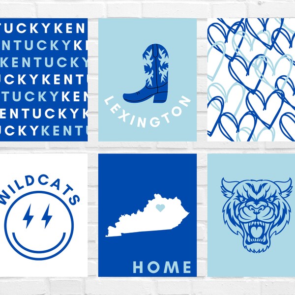 Canvas Kentucky Prints Wall Art - Etsy