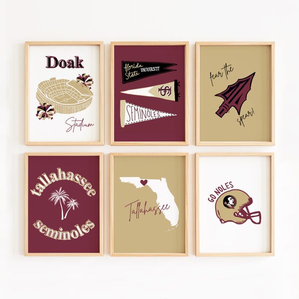 Fsu Art - Etsy