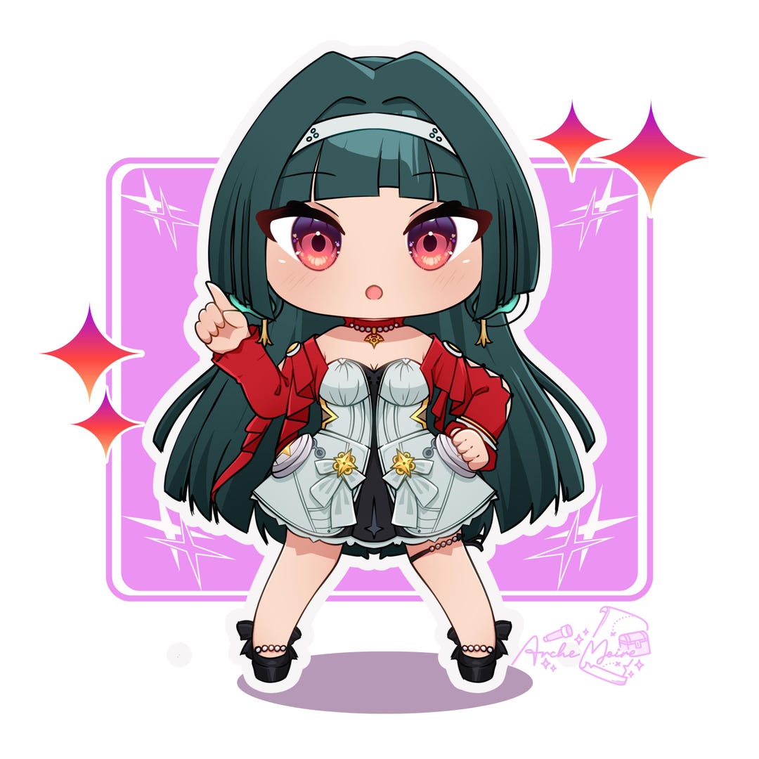 Draw Cute Chibi PFP Anime Fanart for Stream, Vtuber, Pngtuber, Gift ...
