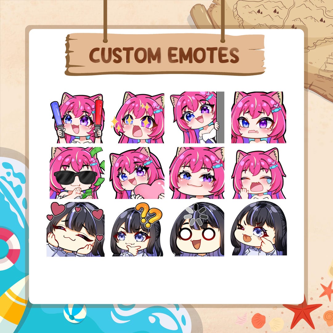 Custom Emotes: Make Your Own Emotes | Twitch Emotes | Avatar/profile ...