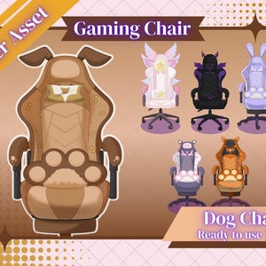 Gaming Chair Assets | Cute Kemonomimi & Fantasy Themed Chair ...