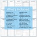 Teacher's Blue Printable School Year Planner - Etsy