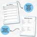 Teacher's Blue Printable School Year Planner - Etsy