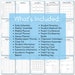 Teacher's Blue Printable School Year Planner - Etsy