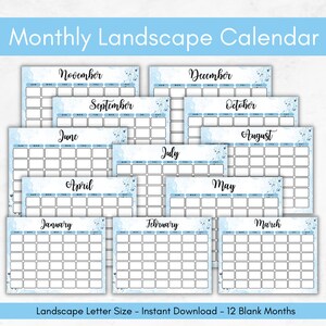 Teacher's Blue Printable School Year Planner - Etsy