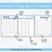 Teacher's Blue Printable School Year Planner - Etsy