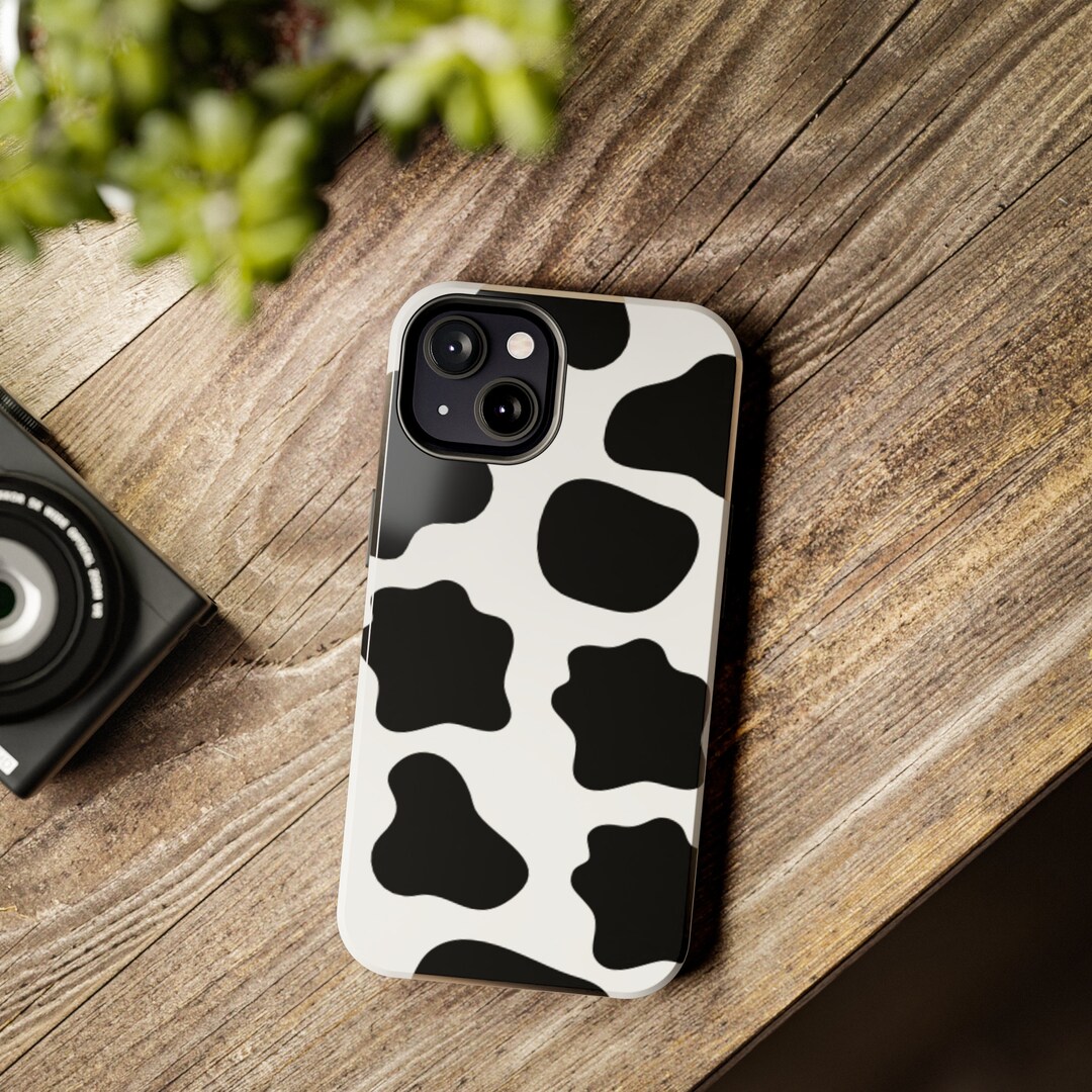 Cow Print Phone Case, Cow Print Gift, Tough Phone Case, Cow Phone Case ...