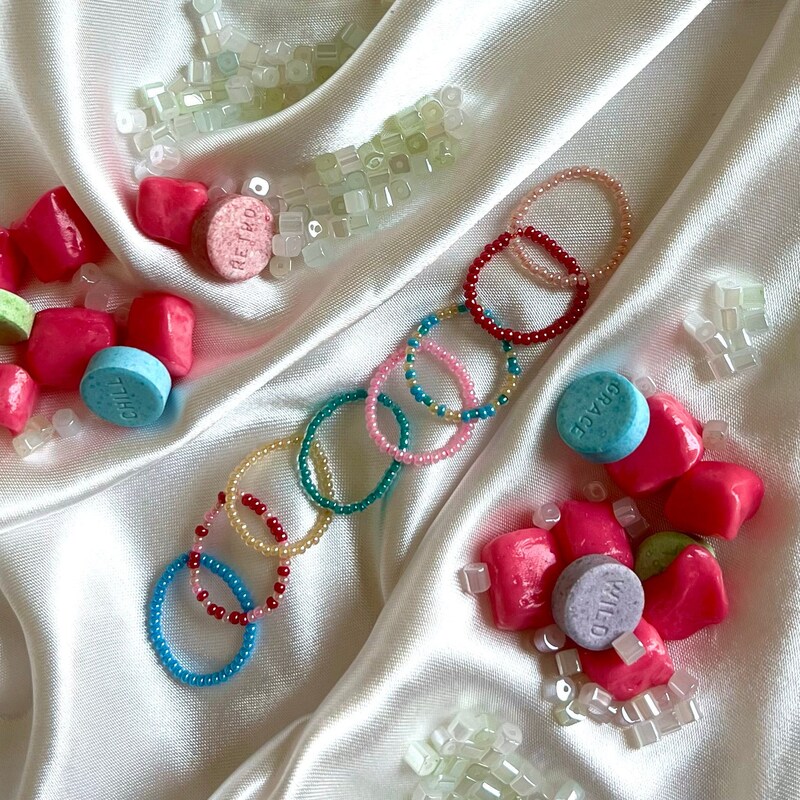 Seed Bead Ring - Etsy