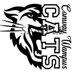 Conway Wampus Cats SVG - Etsy