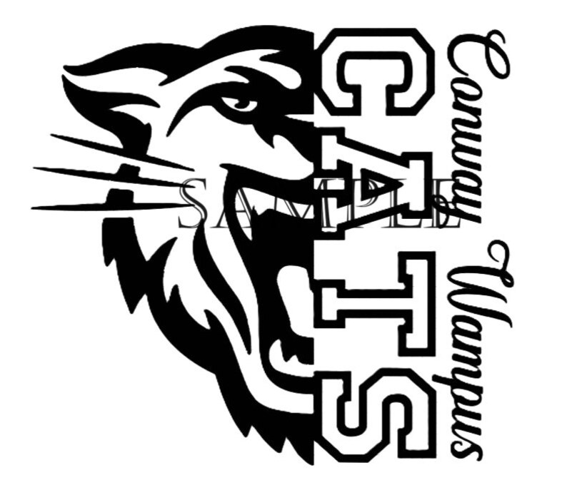 Conway Wampus Cats SVG - Etsy