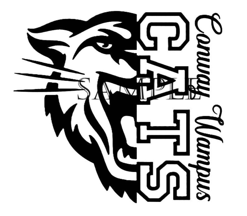 Conway Wampus Cats SVG - Etsy