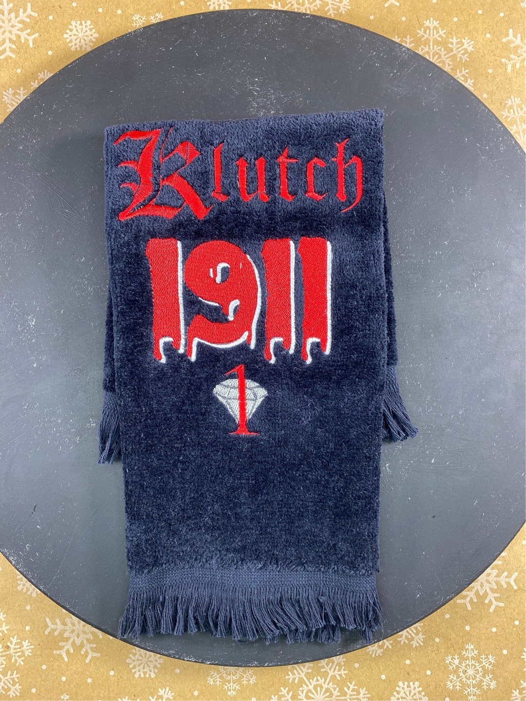 Kappa Alpha Psi Dripping 1911 PERSONALIZED Embroidered Stroll Towel - Etsy