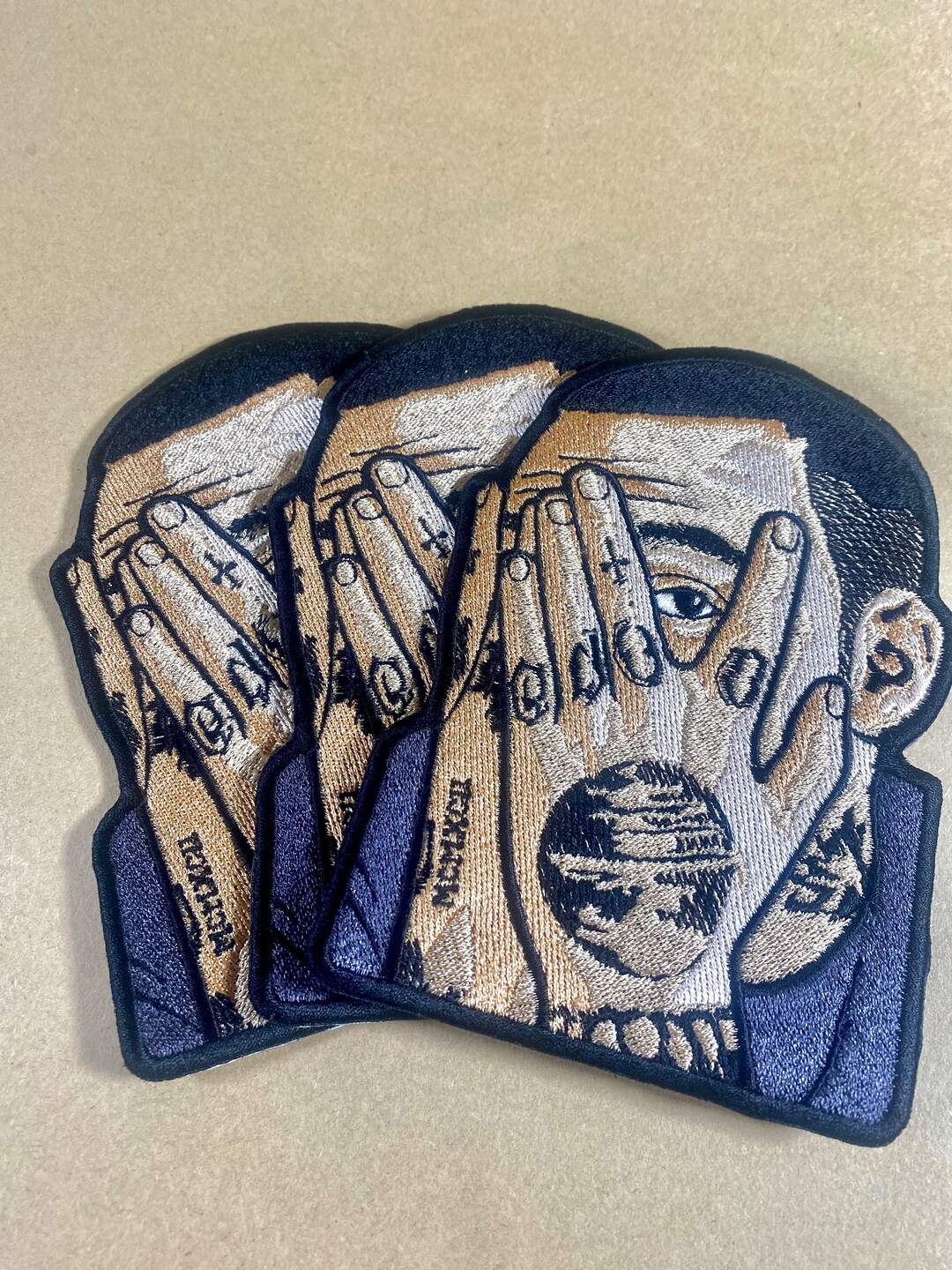 Mac Miller Patch, Macmiller Iron-on Patches, RIP Faces, Larry Fisherman ...