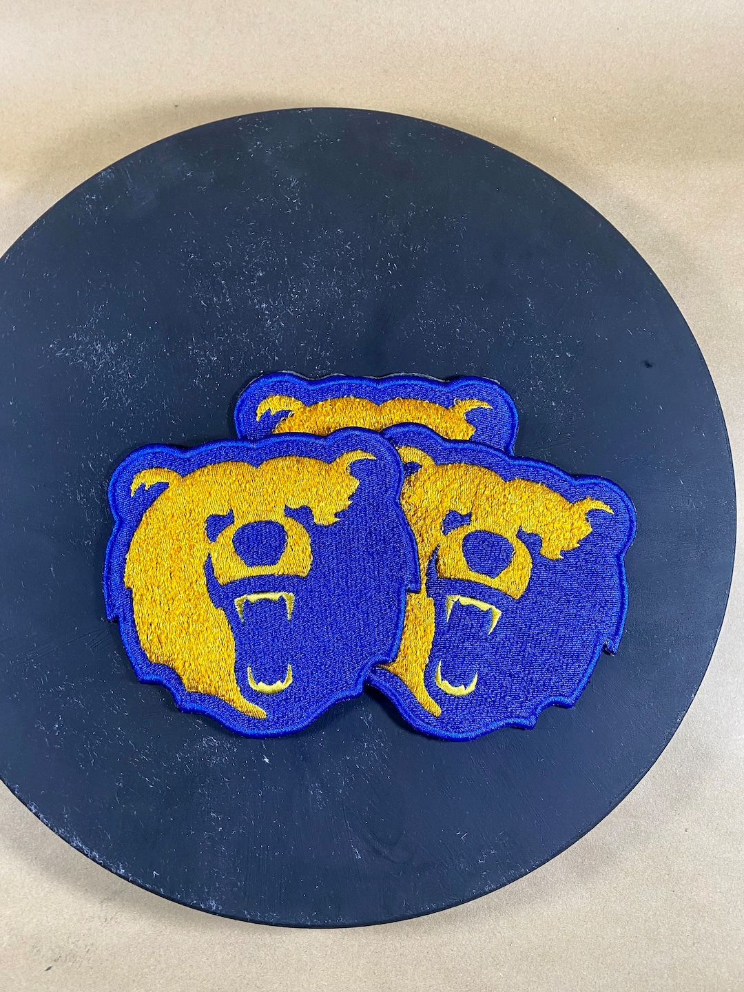 Morgan State University Patch: Embroidered Bear Logo Iron-on (5 Inch ...