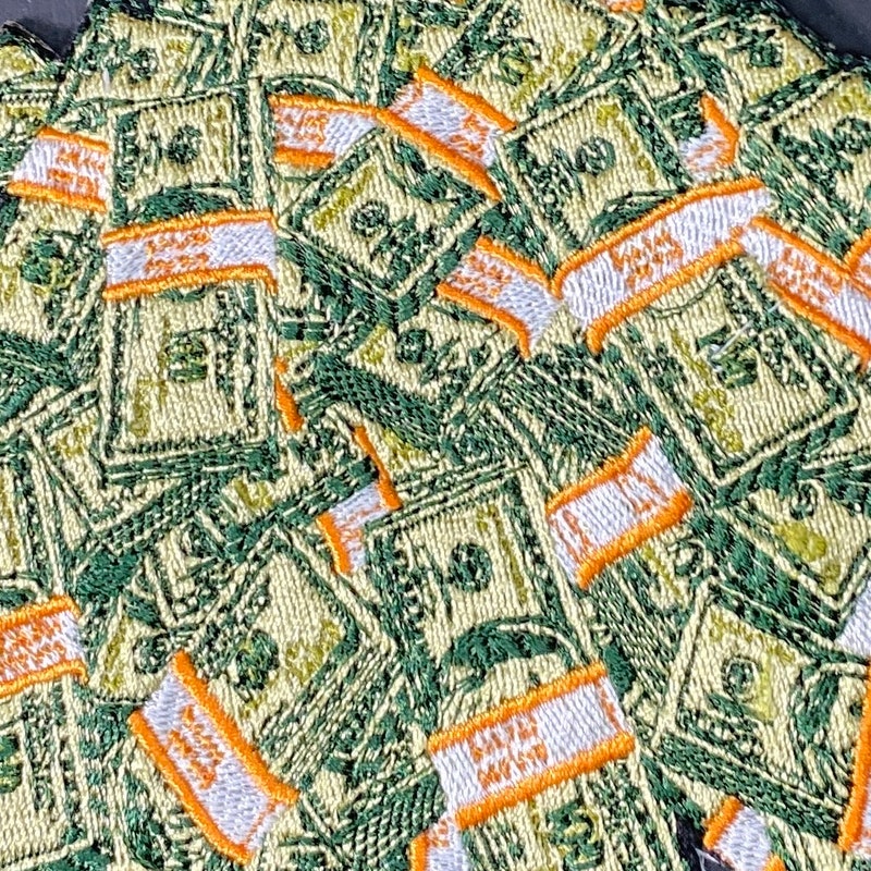 Money Bag Patch - Etsy