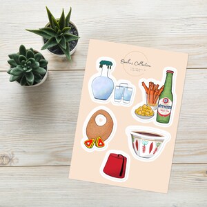 Lebanon Themed Sticker Sheet, Lebanese Sticker Pack, Lebanon Stickers ...