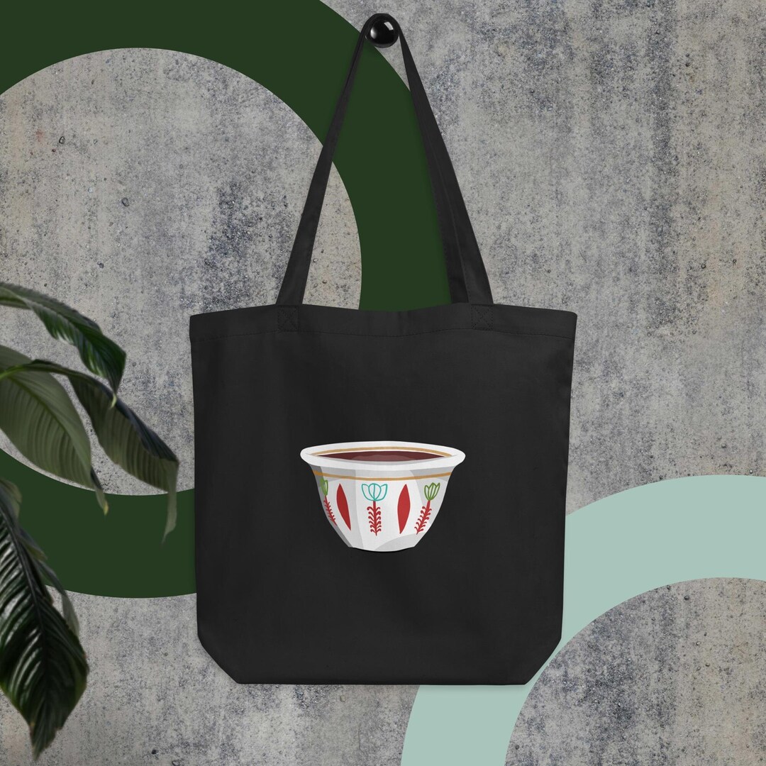 Lebanese Coffee Cup Eco Tote Bag Lebanon Coffee Arabic Coffee Bag ...