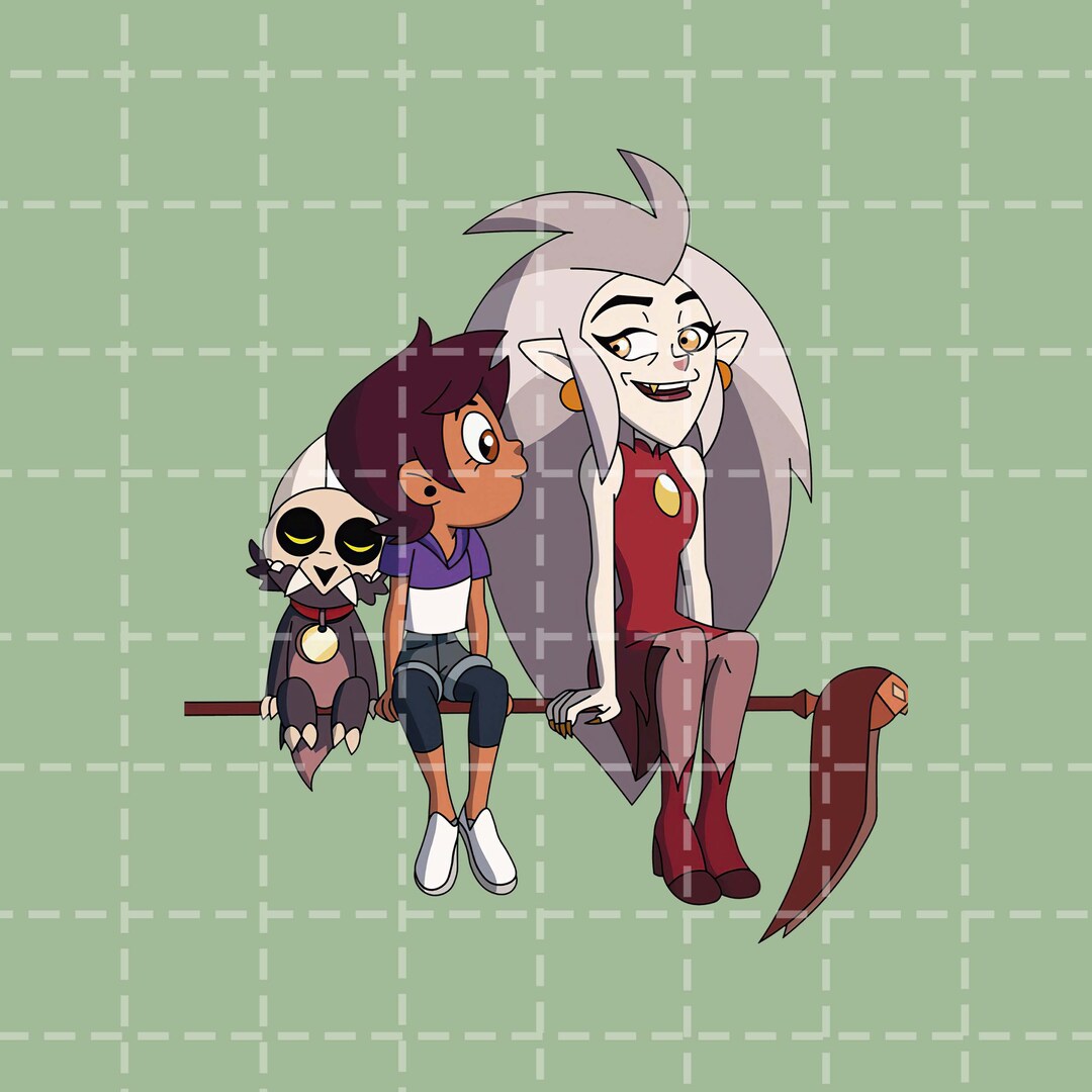 The Owl House Luz Edalyn Png Owl House Friends Png Hexside - Etsy