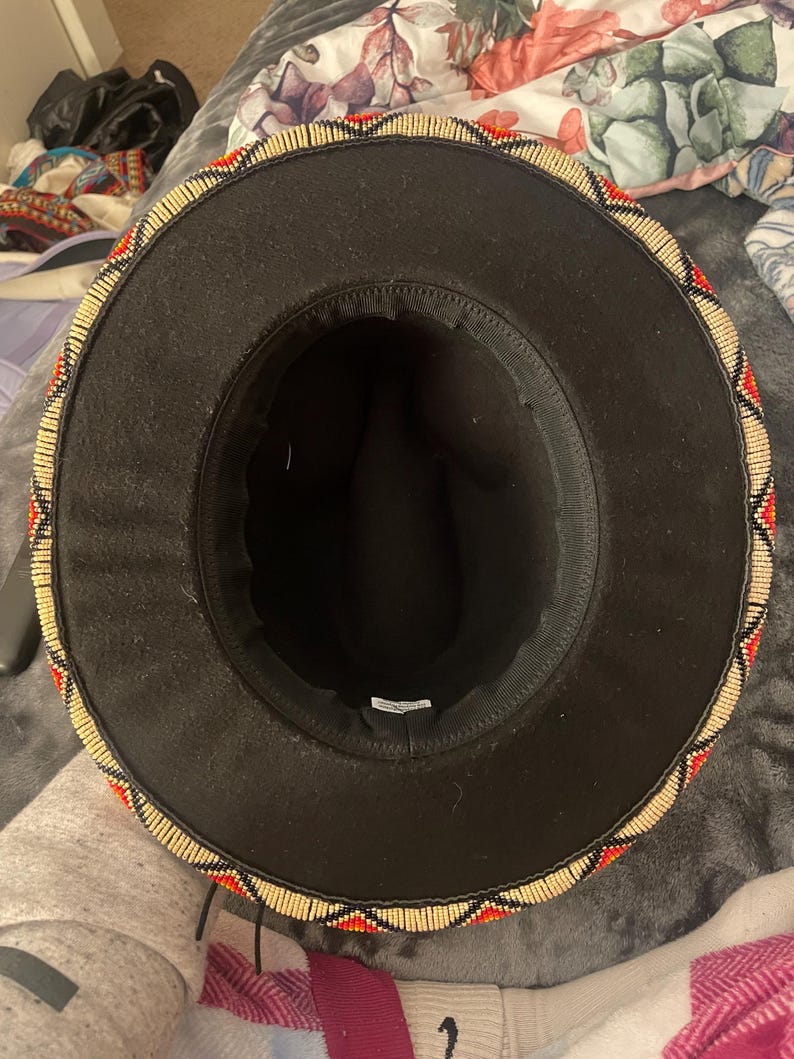 Beaded Fedora - Etsy