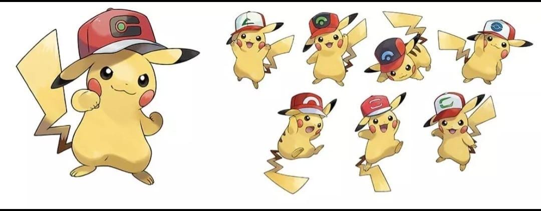 Ash Hat Pikachu Complete Set Pokémon Scarlet & Violet Untouched - Etsy
