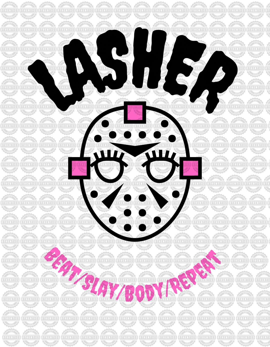 Lasher Graphic PNG PDF JPG Cut File Cricut Silhouette Decal Sticker T ...