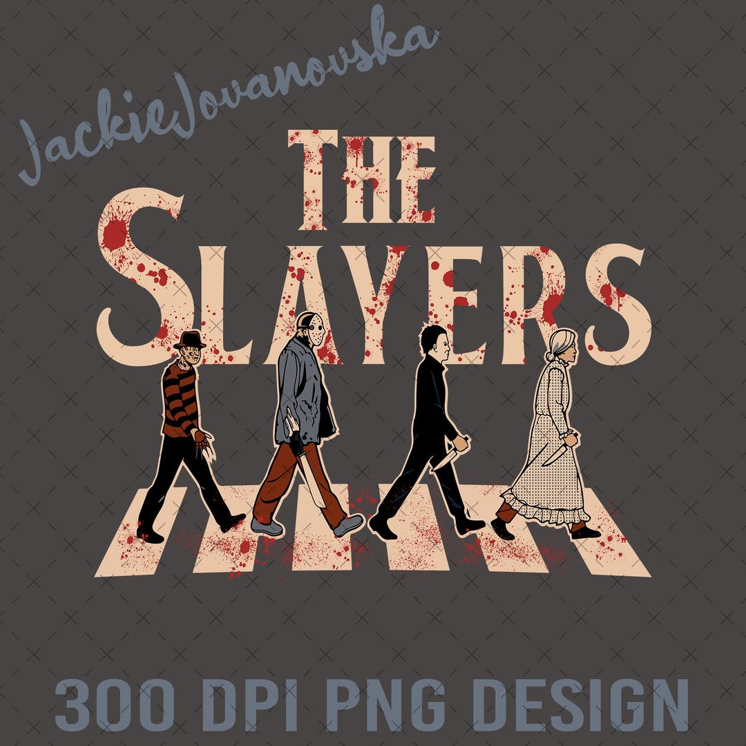 The Slayers Horror Movie Character Halloween Png, Retro Slasher Horror ...