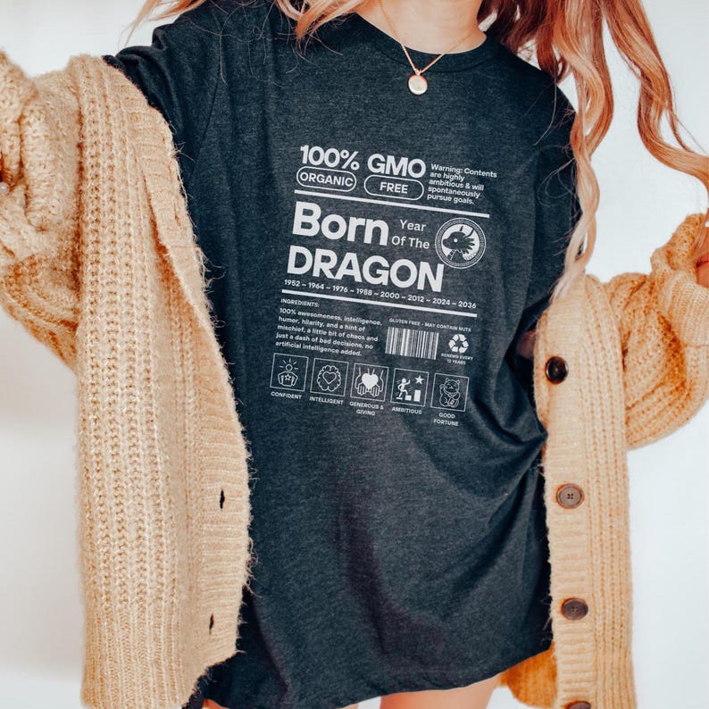 Born Dragon-personality Traits PNG SVG, Digital Download, Asian ...