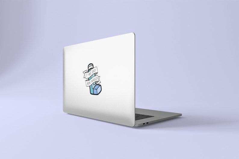 Breathe Easy - It's Not Easy Being Wheezy, Asthma Awareness Sticker ...