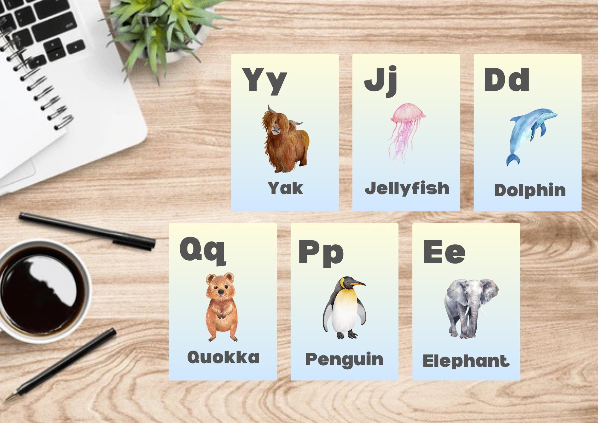 Printable Alphabet Cards | Montessori Cards, Homeschool Resources ...