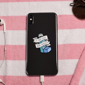 Breathe Easy - It's Not Easy Being Wheezy, Asthma Awareness Sticker ...