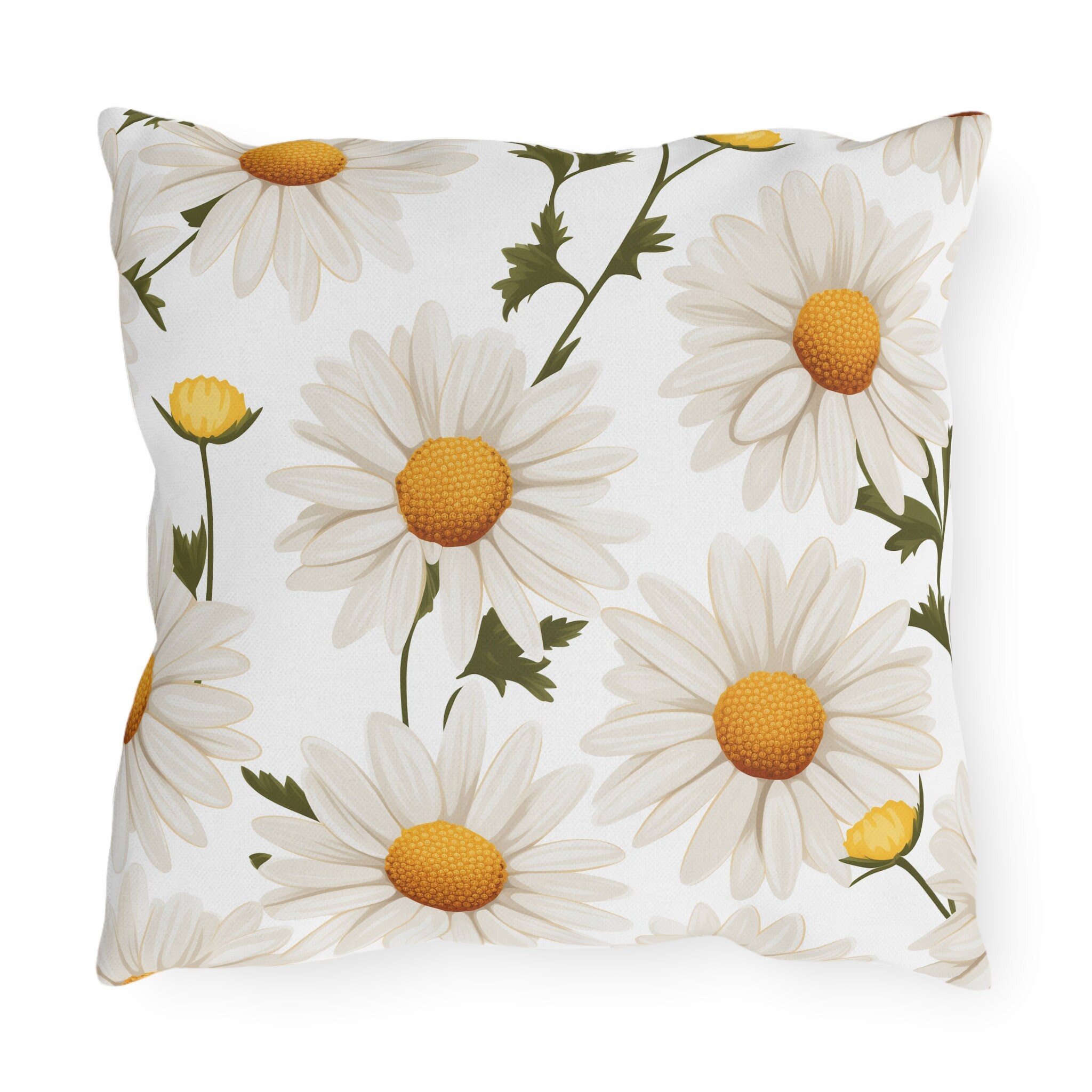 Outdoor Pillow Daisy Dreamscape, Outdoor Decor, Daisy Pattern, Patio ...