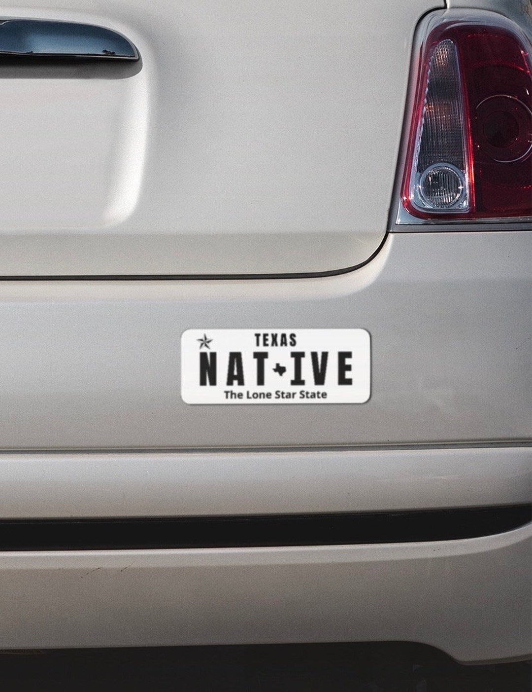 Texas Native Vinyl Decal, License Plate Sticker, Dallas Houston ...