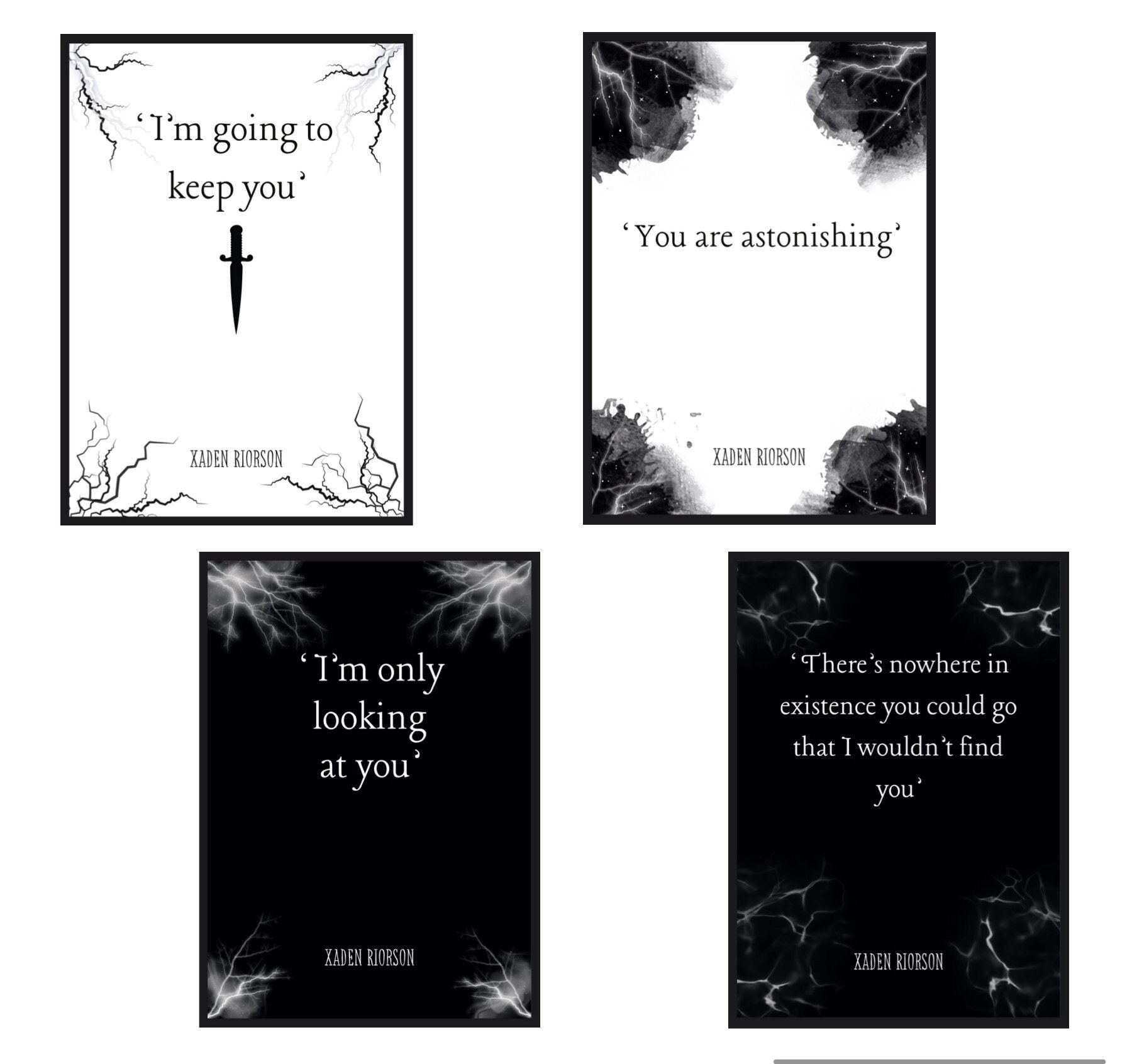 Fourth Wing Print xaden Riorson A4 Quote Violet Sorrengail Print Fourth ...