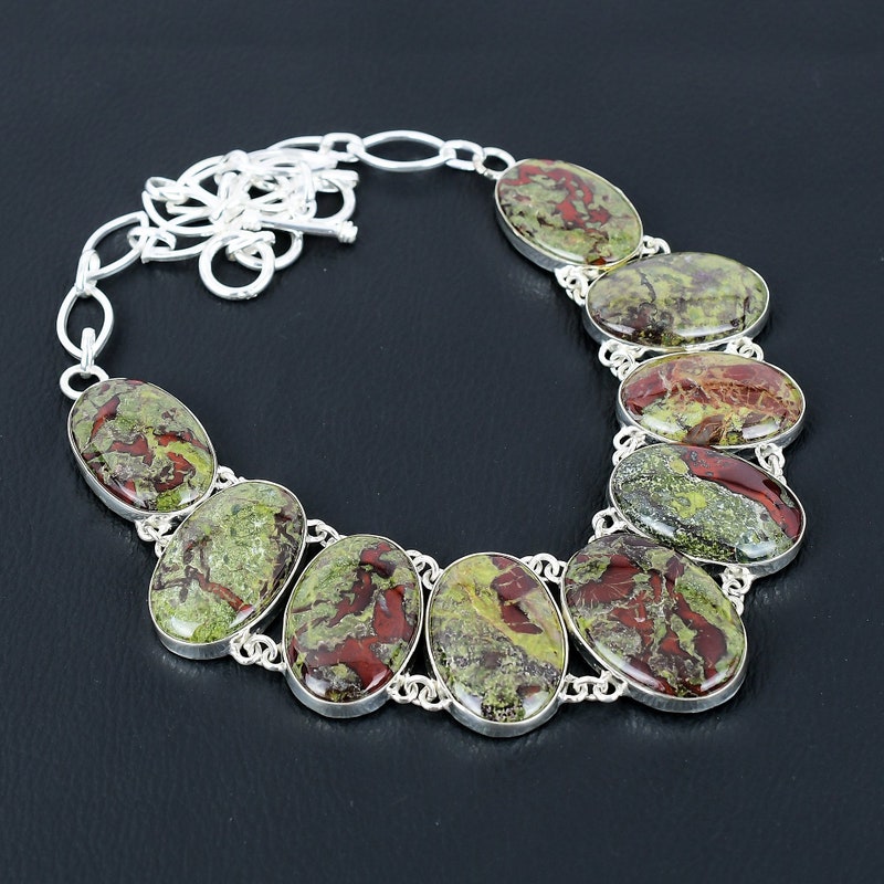 Bloodstone Jewelry - Etsy