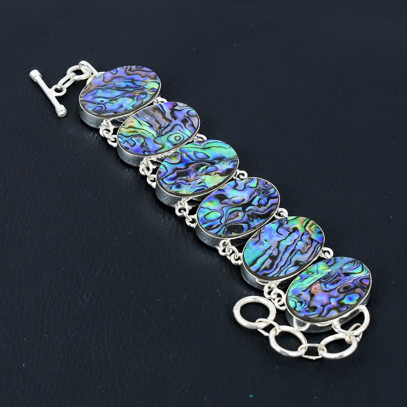 Abalone Bracelet - Etsy