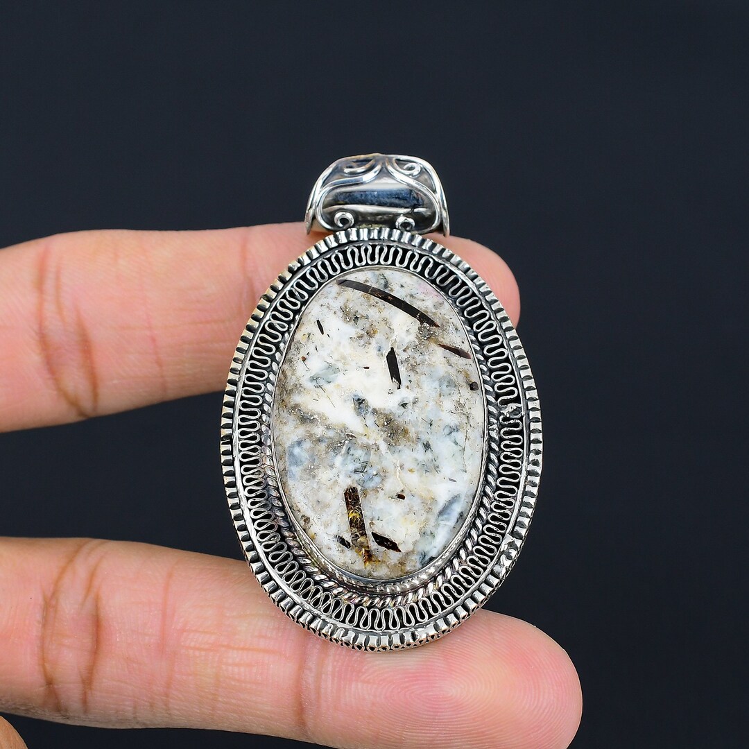 Astrophyllite Pendant Handmade Pendant Gemstone Pendant 925 Sterling ...