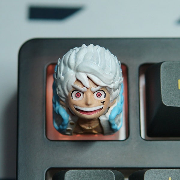 Luffy Gear 5 Keycap - Etsy