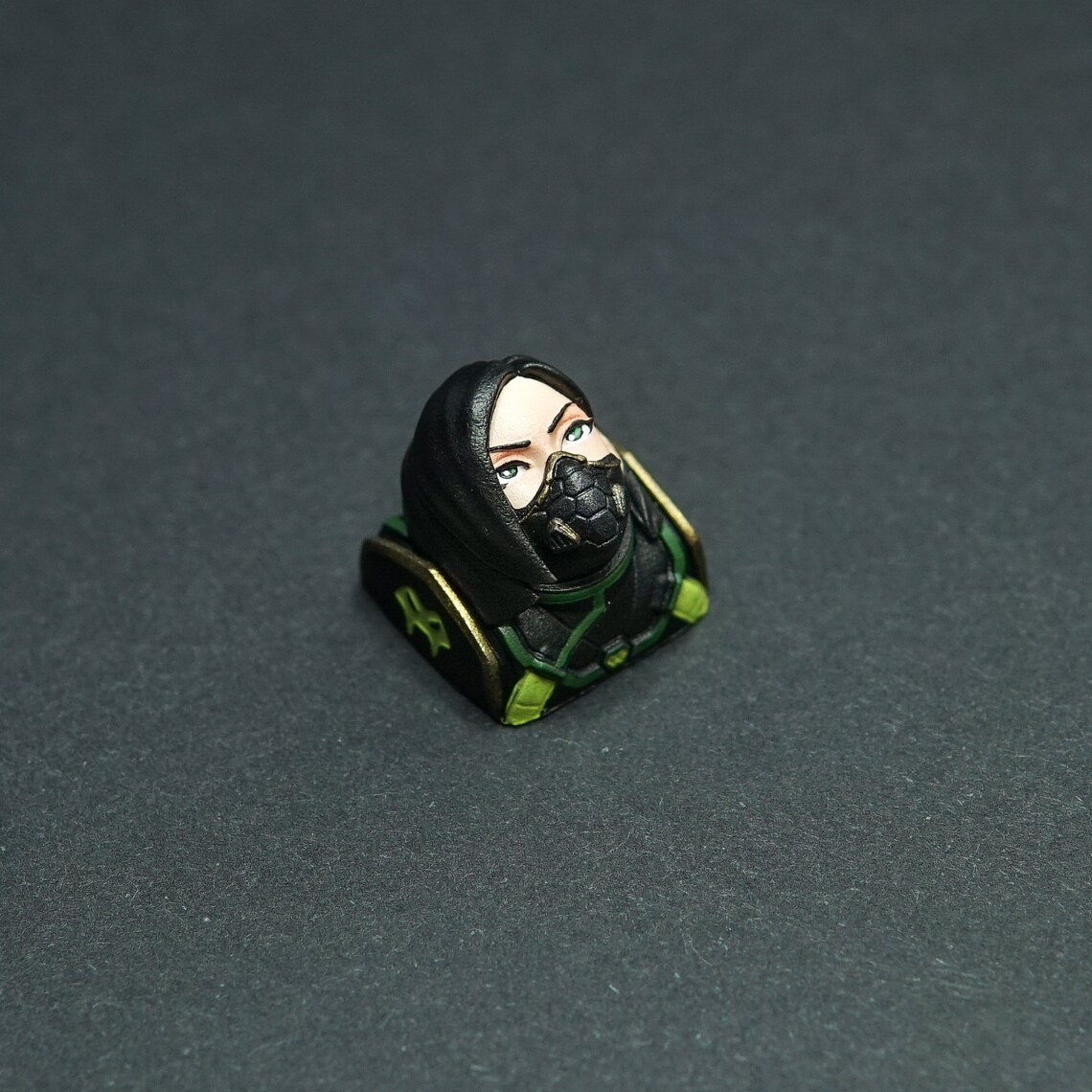 Valorant Viper Artisan Keycaps Mechanical Keyboard Resin Cast - Etsy