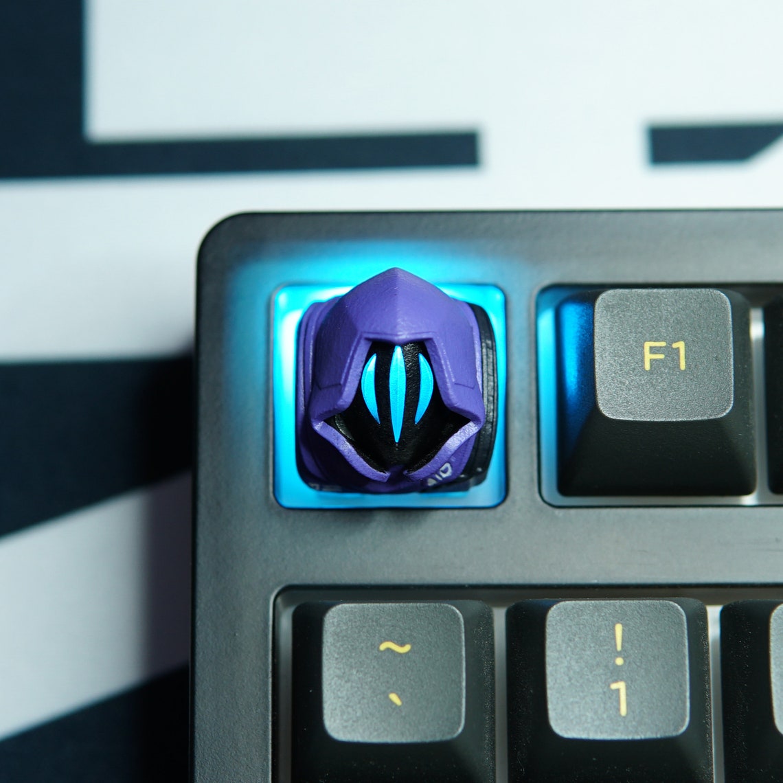 Valorant Omen Artisan Keycaps Mechanical Keyboard Resin Cast - Etsy